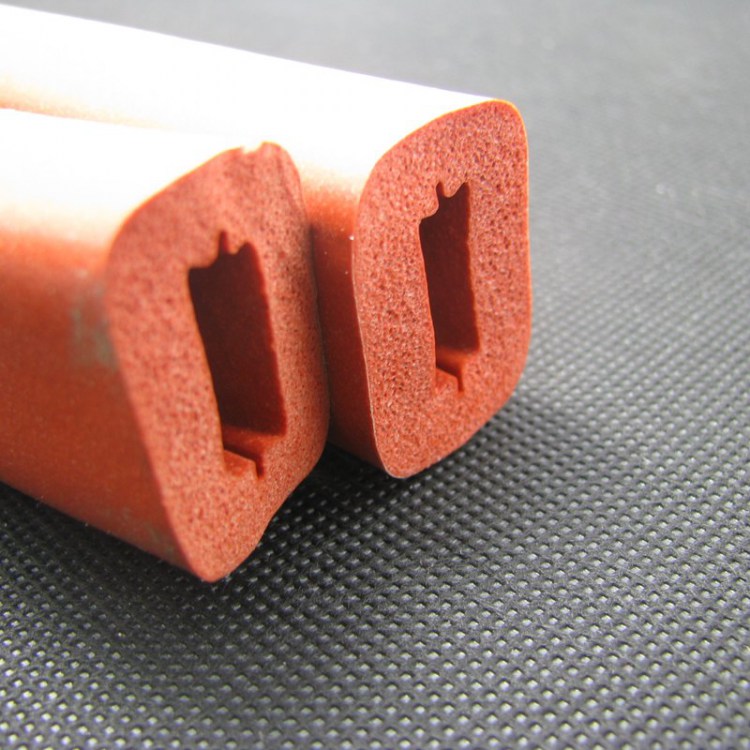 Silicone extrusion red