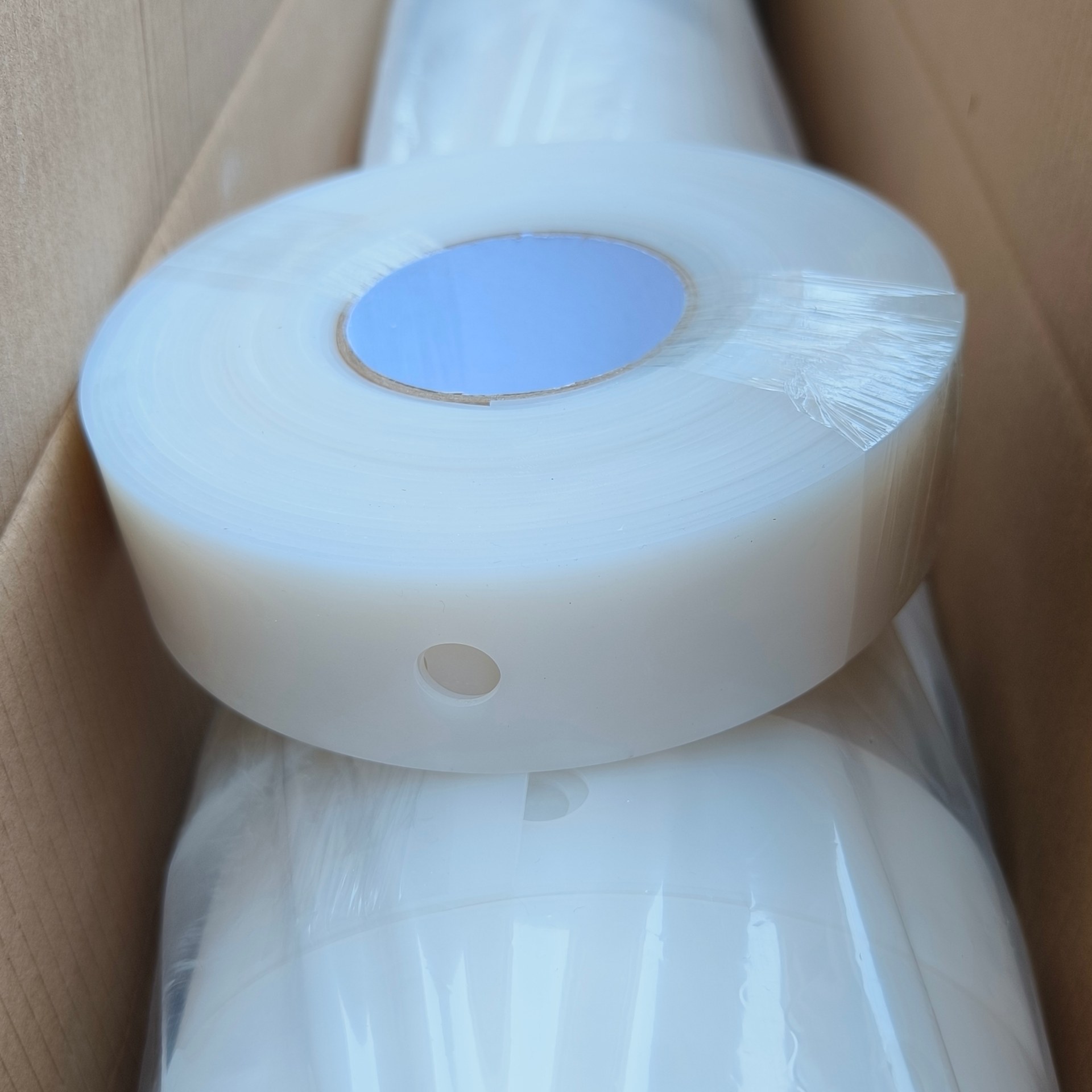 Solid silicone extrusion