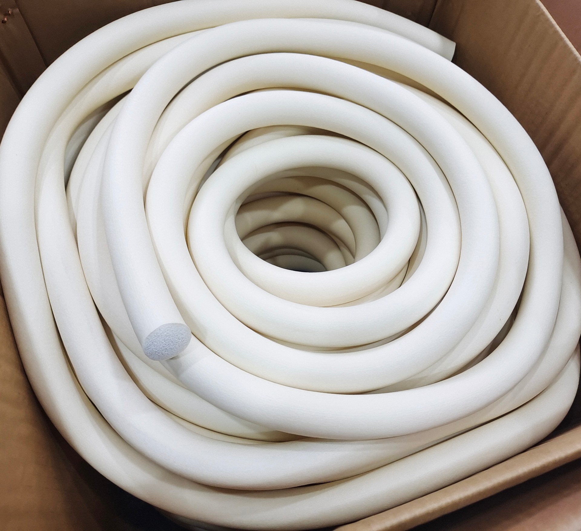 Sponge silicone cords