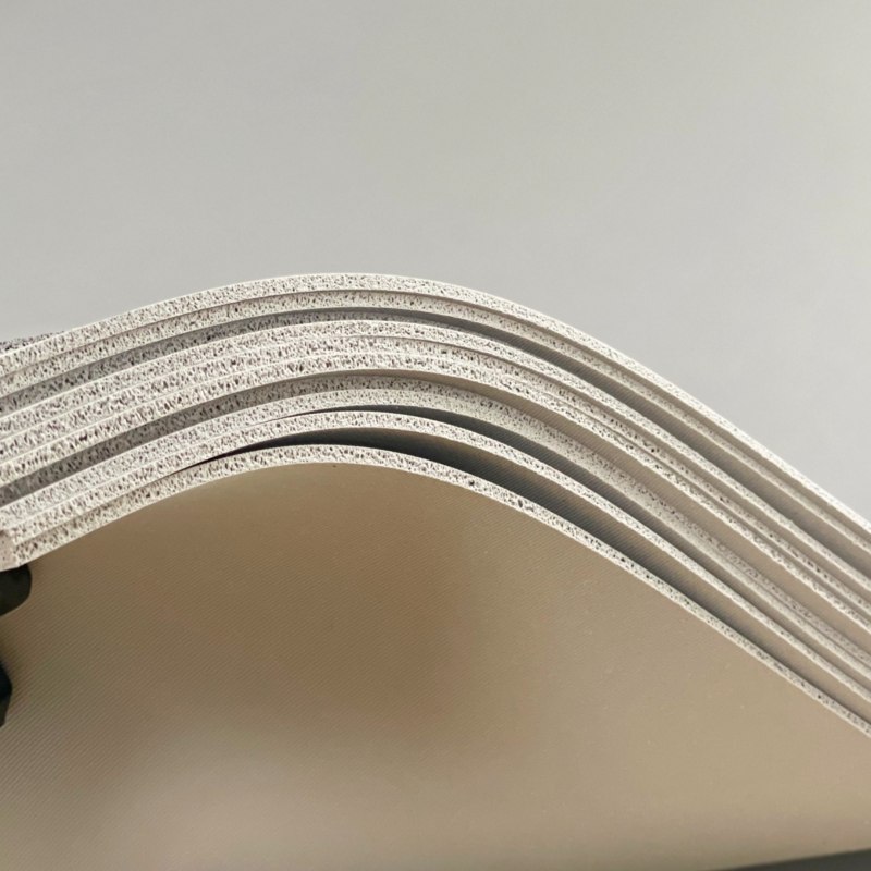 Sponge Silicone Sheet Gray Roll Material T3mm