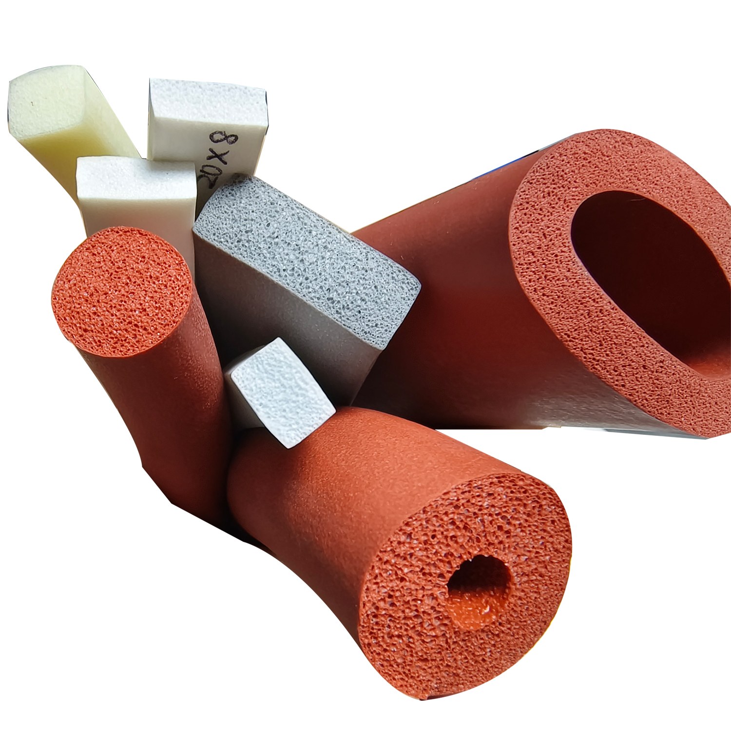 Silicone Sponge Tube – Flexible, Heat Resistant & Durable